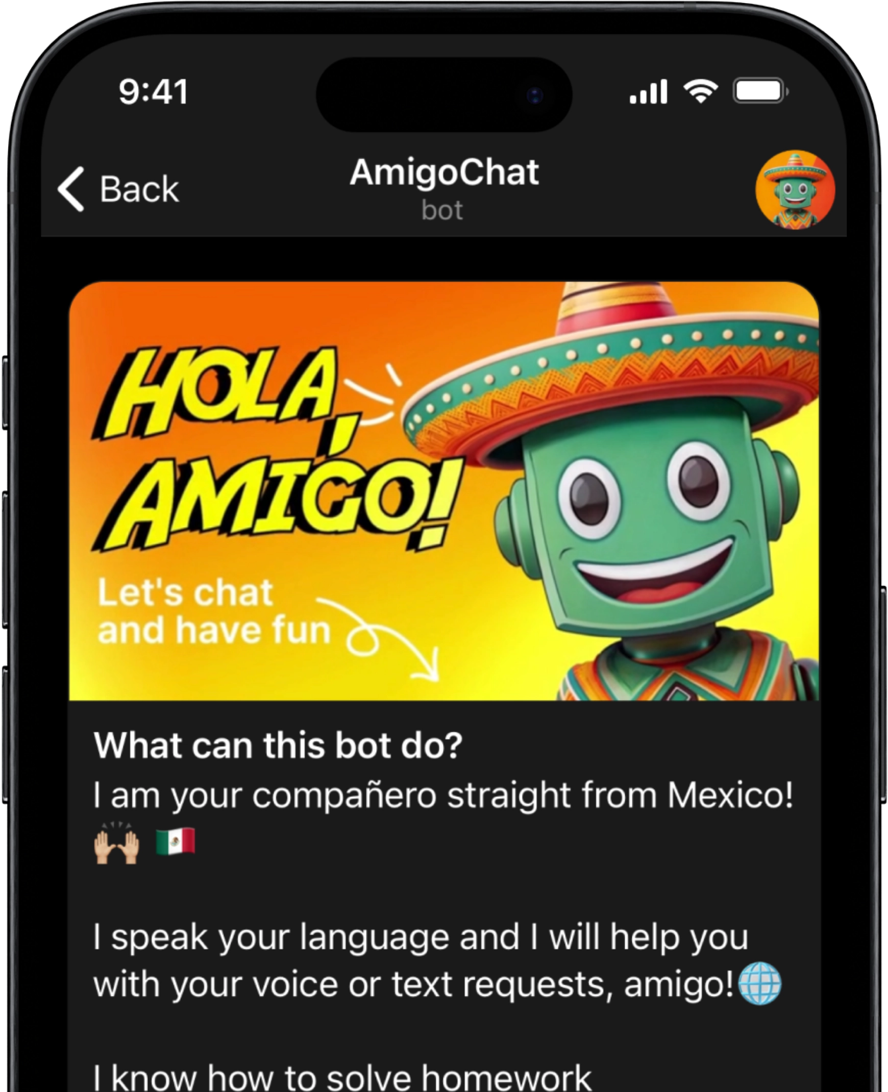 AmigoChat: All-in-One AI Chat for Every Task